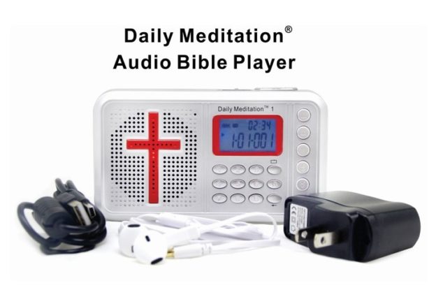 Products | Daily Meditation Audio Bible Players | Daily Meditation ...